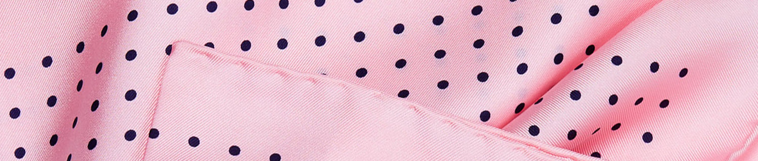 Pocket Square Collection | London Dot | KirbyAllison.com