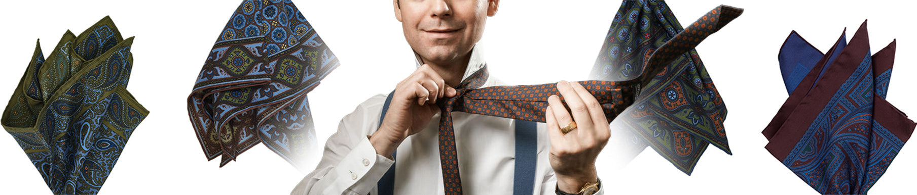 Luxury Accessories Collection | Ties & Pocket Squares | KirbyAllison.com