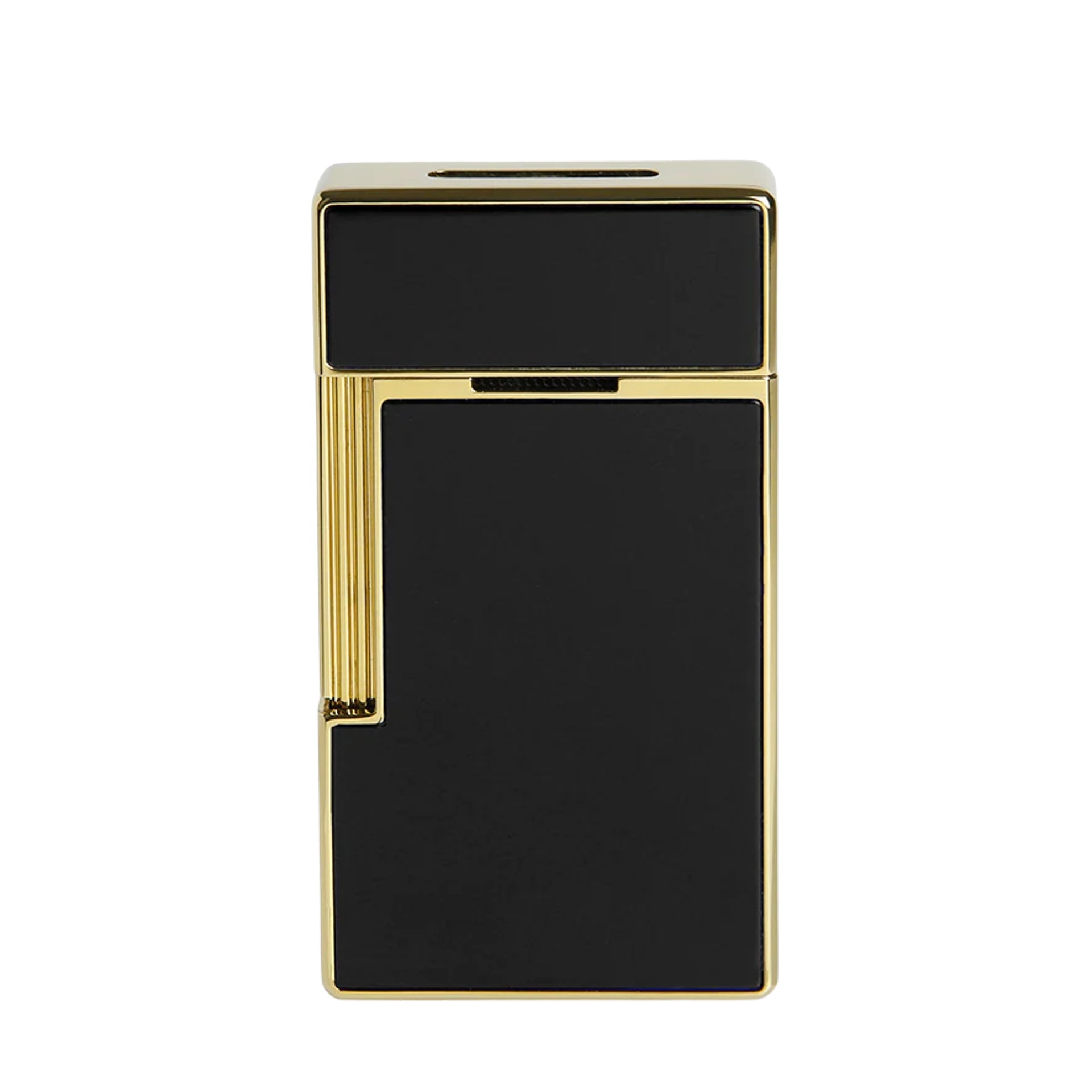 S.T. Dupont "Big D" Black and Gold Jet Flame Lighter | KirbyAllison.com