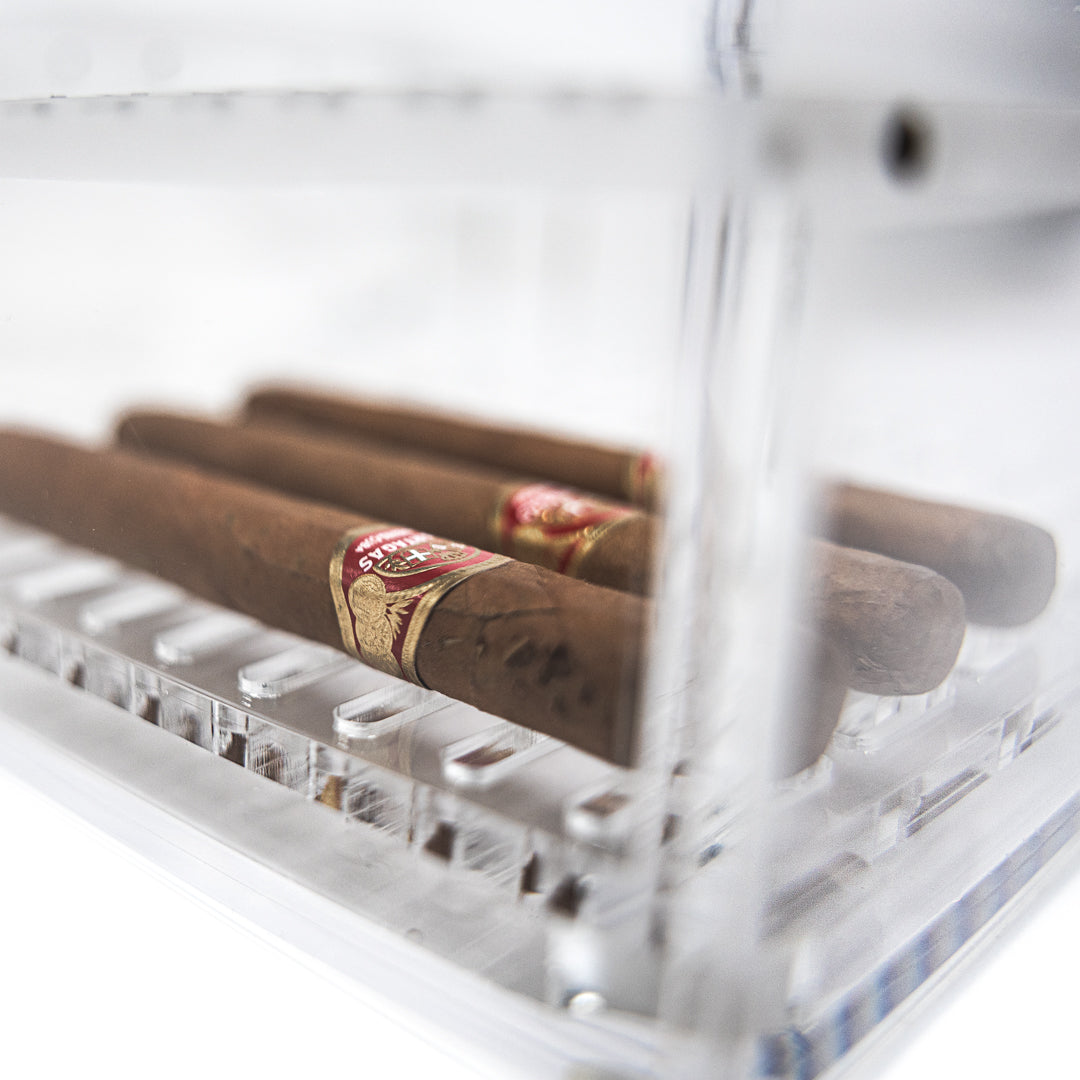 Original Acrylic Humidor (70 Cigars) | KirbyAllison.com