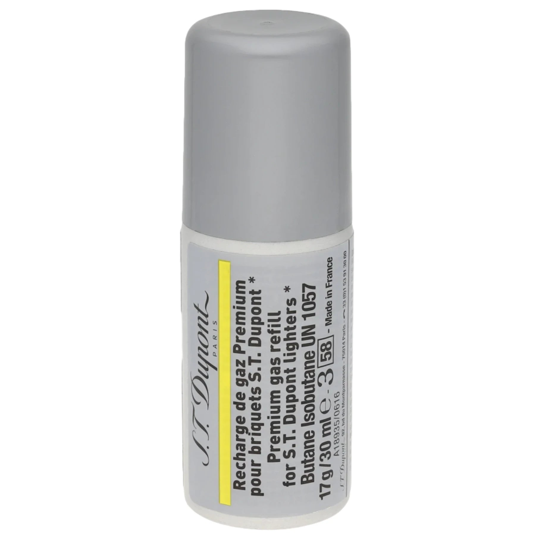 S.T. Dupont Yellow Gas Butane Refill | KirbyAllison.com