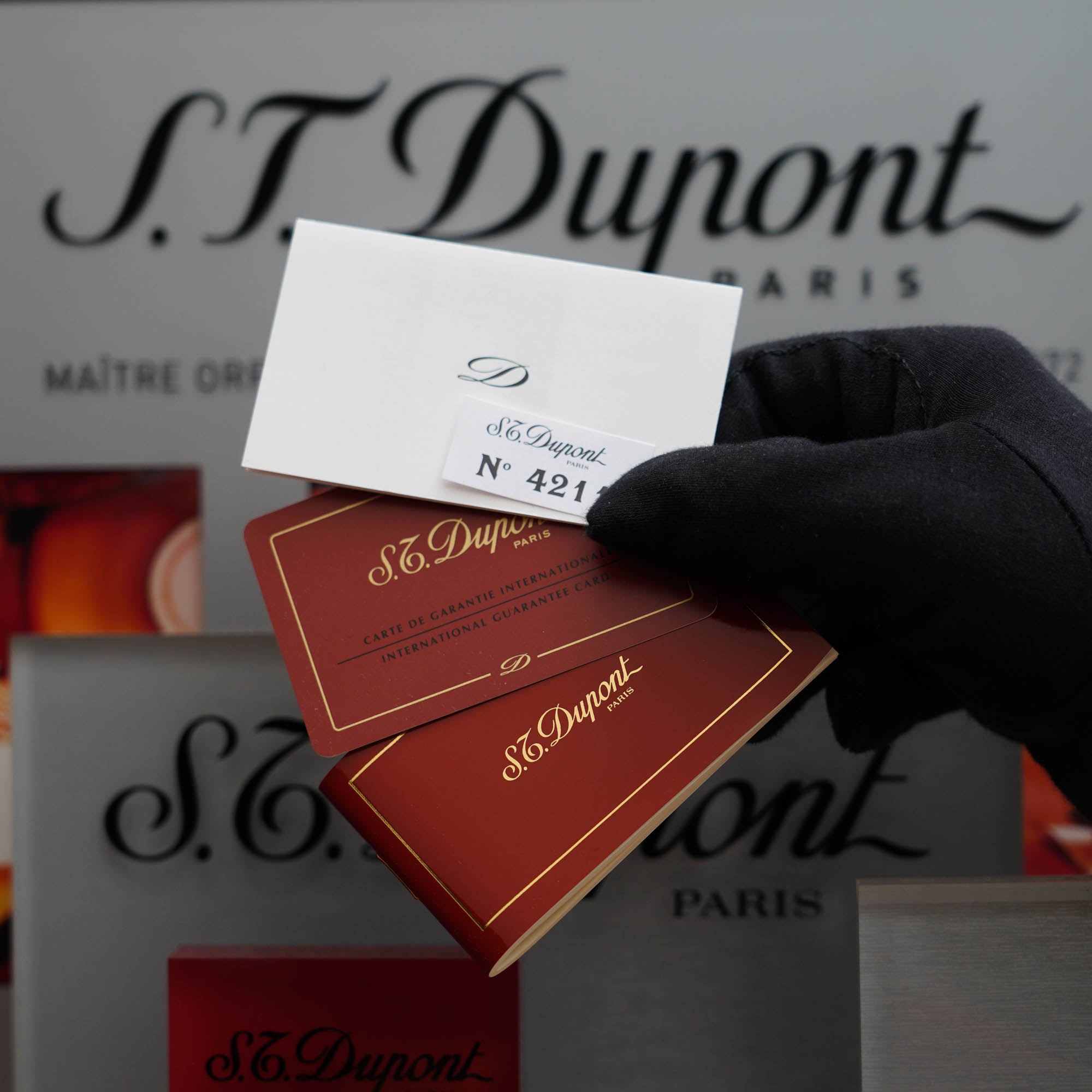 Vintage 1980 S.T. Dupont Rare Gatsby Heavy 24k Gold Finish Lines Patte ...