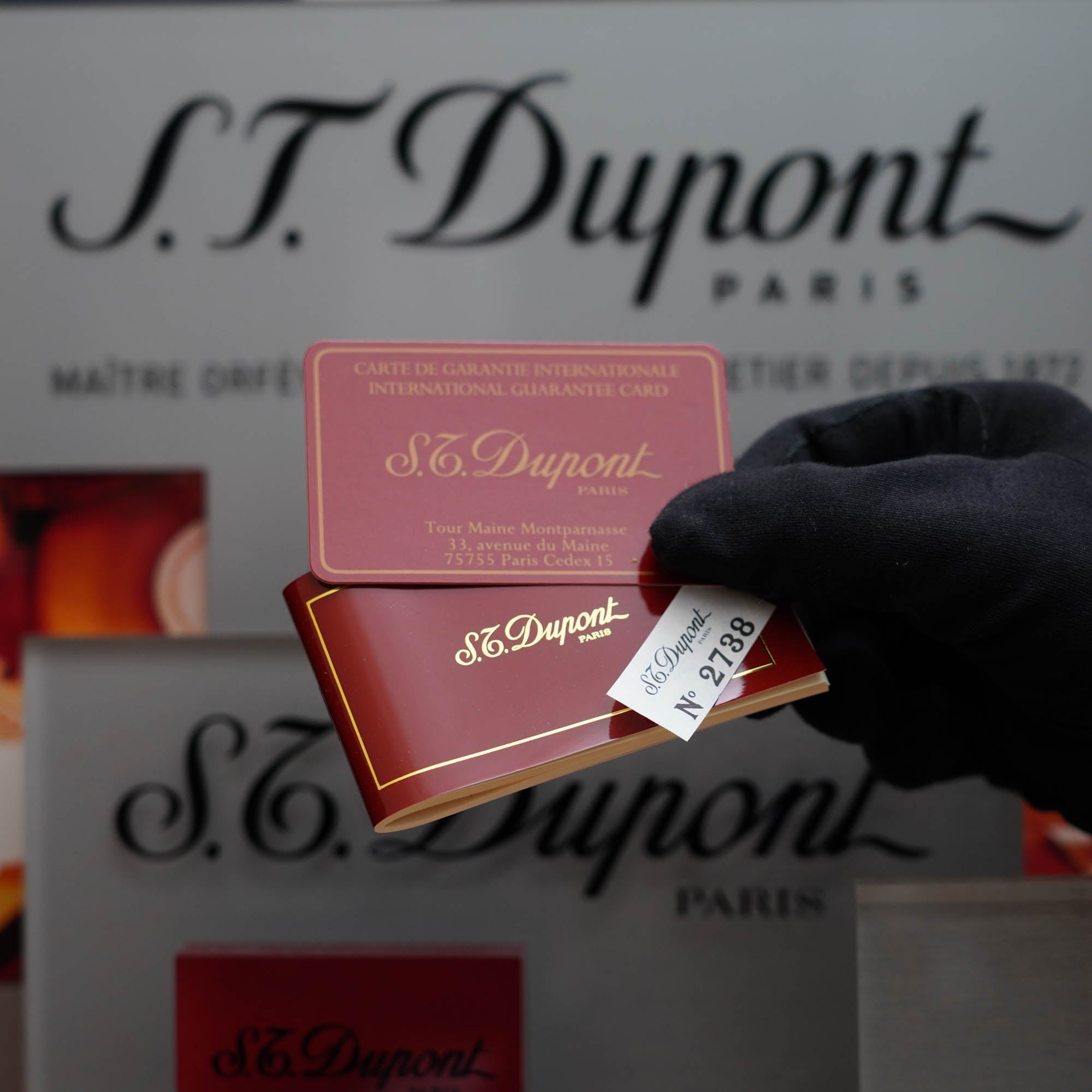 Vintage 1980 St Dupont 24k Gold Finish Vertical Line Ligne 1 Short Lig ...