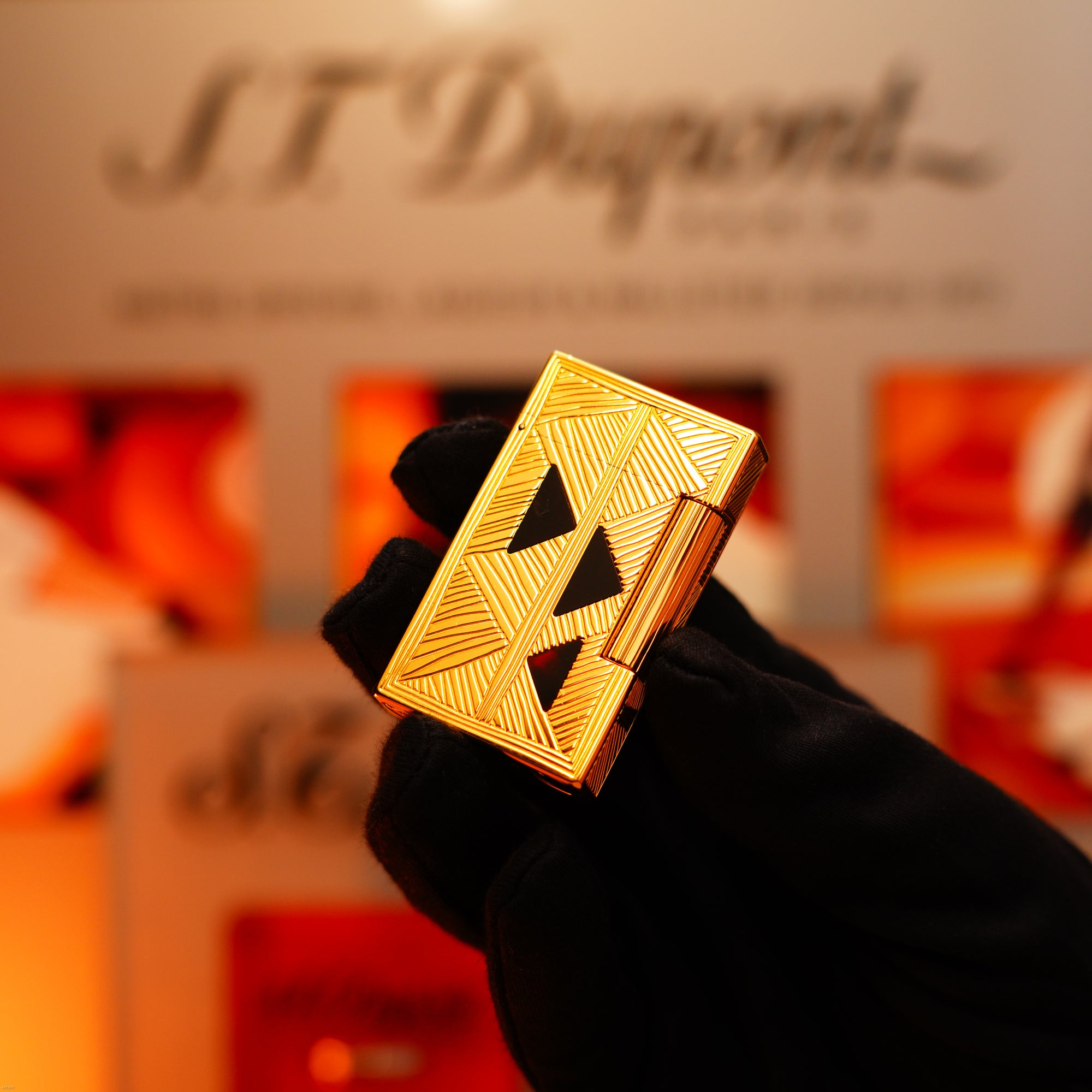 Vintage 2000 S.T. Dupont Africa Limited Edition Large Ligne 2 Lighter ...