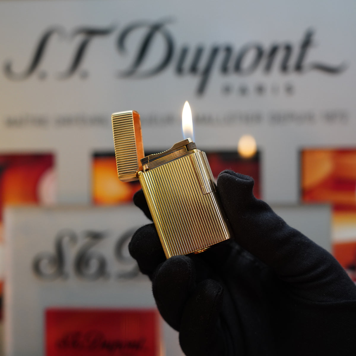 Vintage S.T. Dupont, Dunhill, and Cartier Lighters | KirbyAllison.com