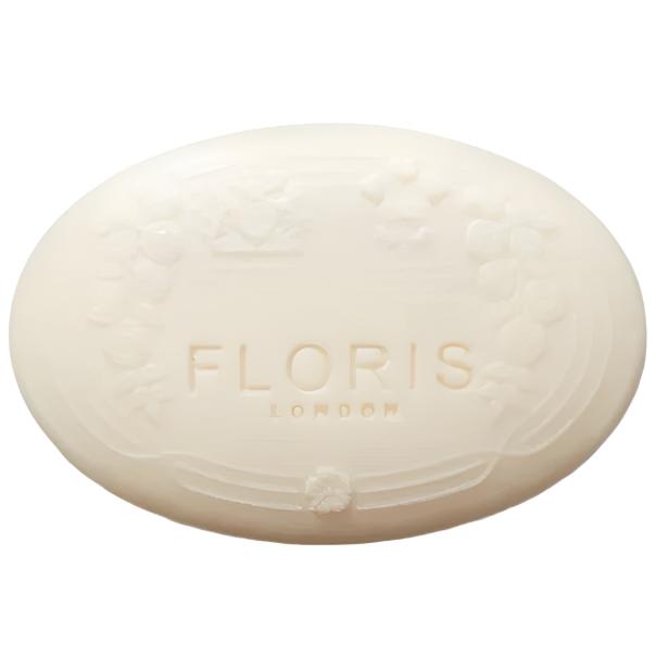 FLORIS White Rose Luxury Soap (Single Bar) | KirbyAllison.com