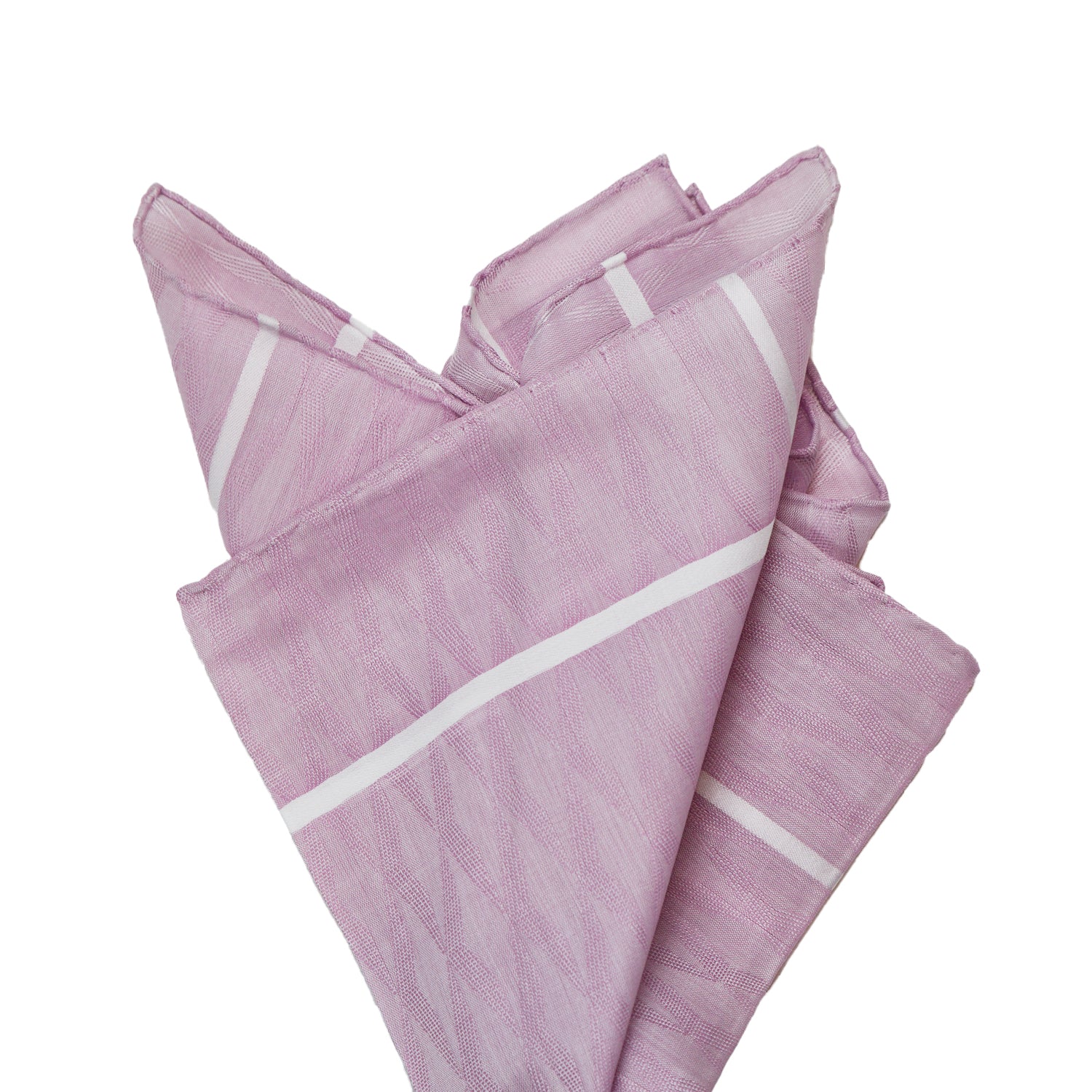 Simonnot Godard Violet Cotton Handkerchief | KirbyAllison.com