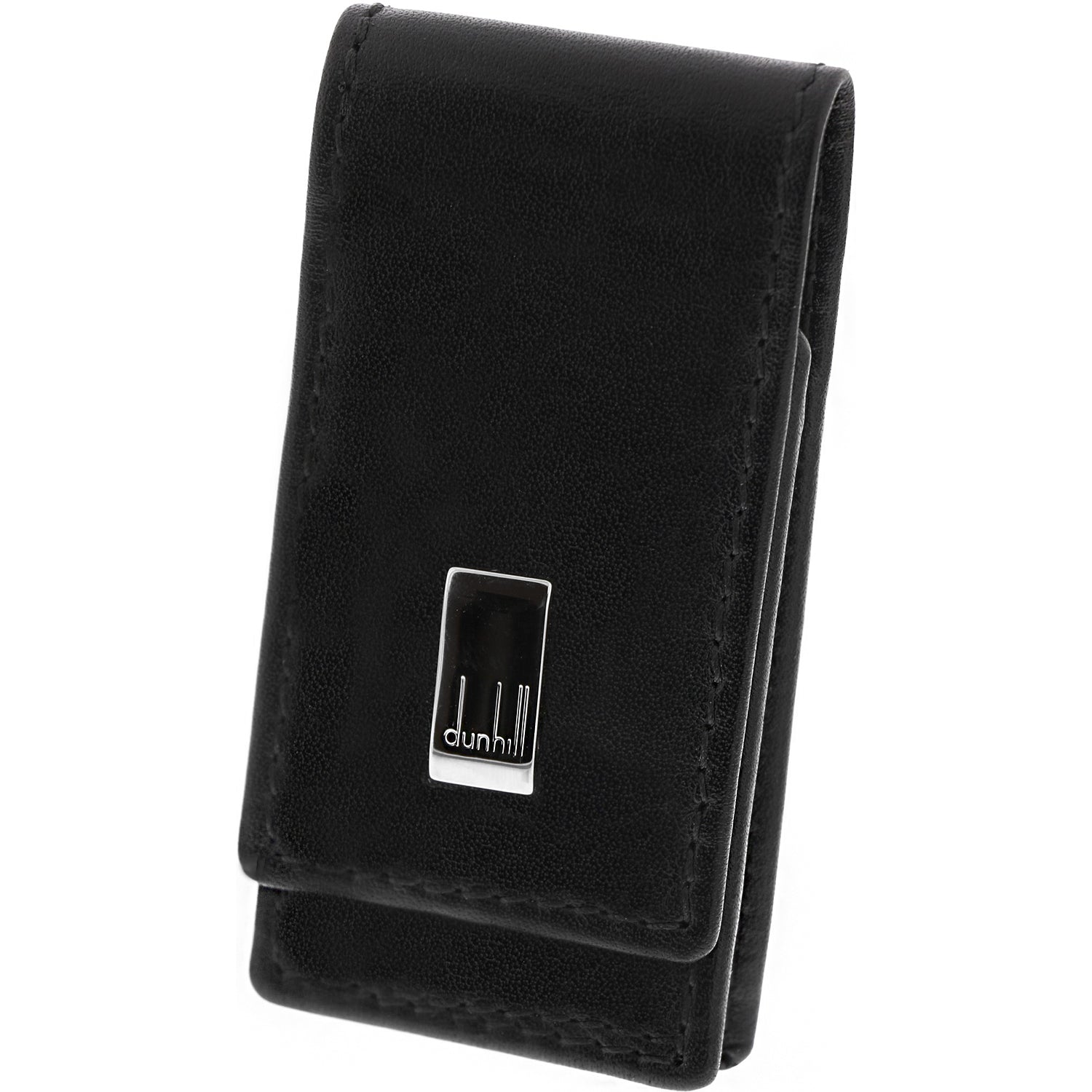 Dunhill Classic Rollagas Black Leather Lighter Case | KirbyAllison.com