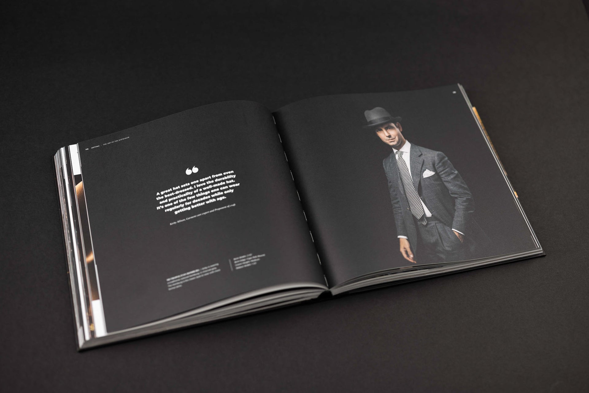 Optimo Hats: The Art of the Hatmaker | KirbyAllison.com