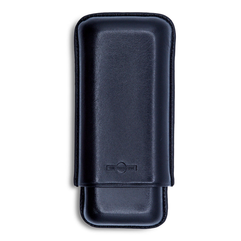 Dunhill Bulldog Robusto Black Cigar Case (2 cigars) | KirbyAllison.com