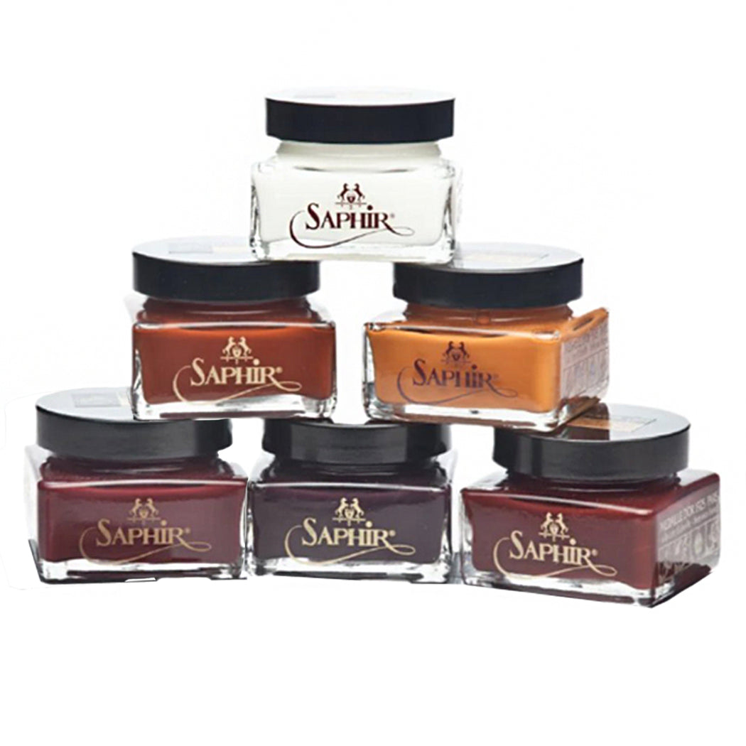Saphir Shoeshine Starter Kit (12 Piece Bundle) | KirbyAllison.com