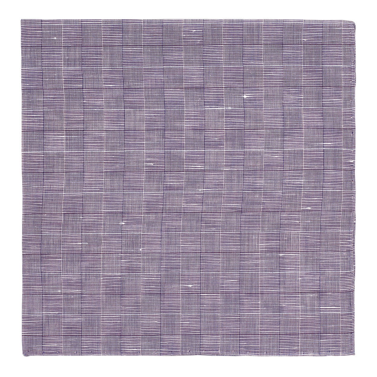 Simonnot Godard Purple Prince de Galles Pocket Square | KirbyAllison.com