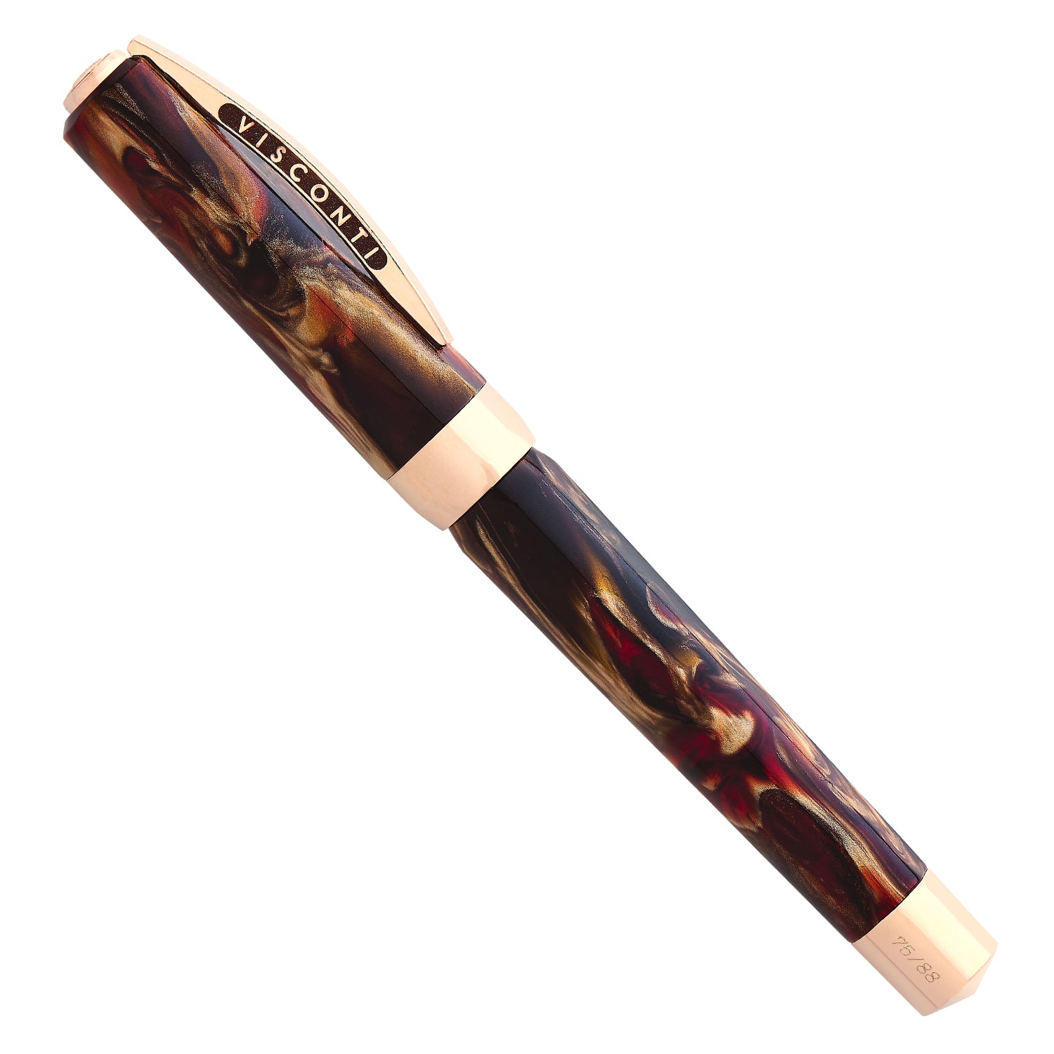 Visconti Opera Master Firestorm Fountain Pen | KirbyAllison.com