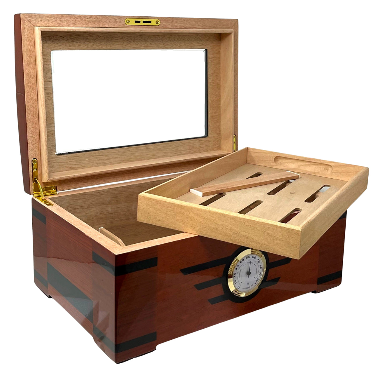 Kirby Allison Wooden Chest Humidor (50 cigars) | KirbyAllison.com