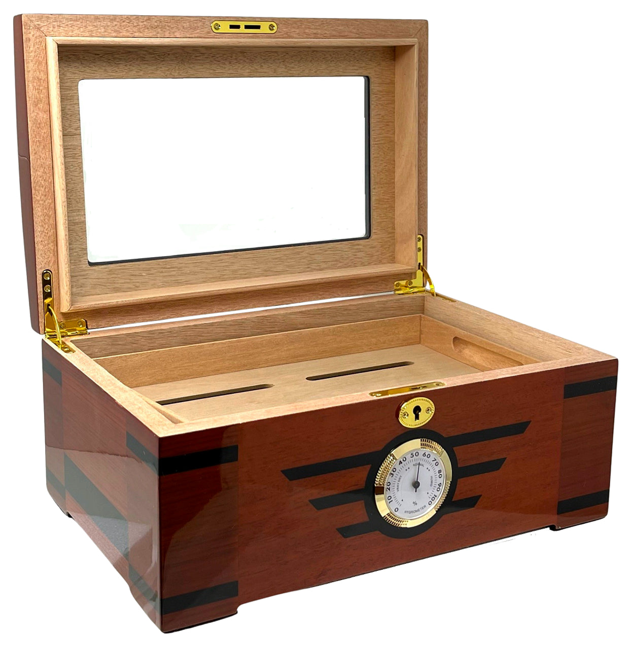 Kirby Allison Wooden Chest Humidor (50 cigars) | KirbyAllison.com