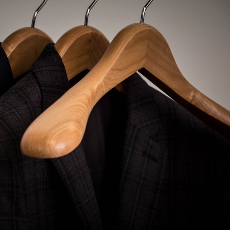 Luxury Wooden Hangers, Saphir Shoe Polish, Luxury Garment Accessories ...