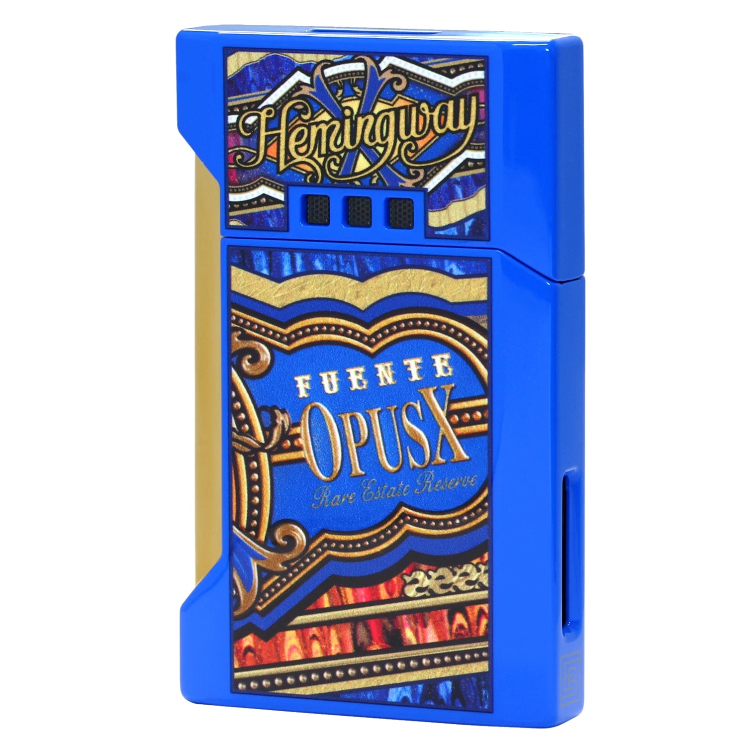 Elie Bleu Limited Edition Fuente Opus X Hemingway Blue & Gold Lighter ...
