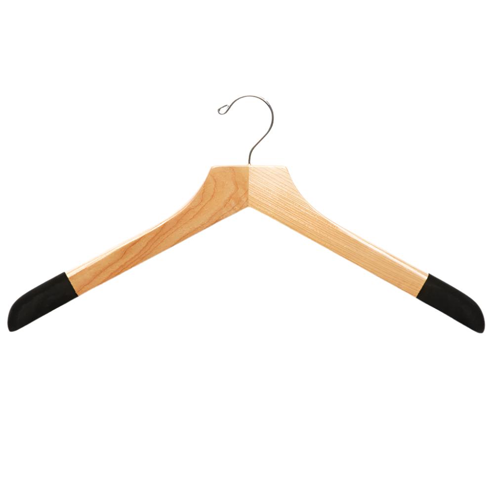 Luxury Wooden Sweater and Polo Hanger | KirbyAllison.com