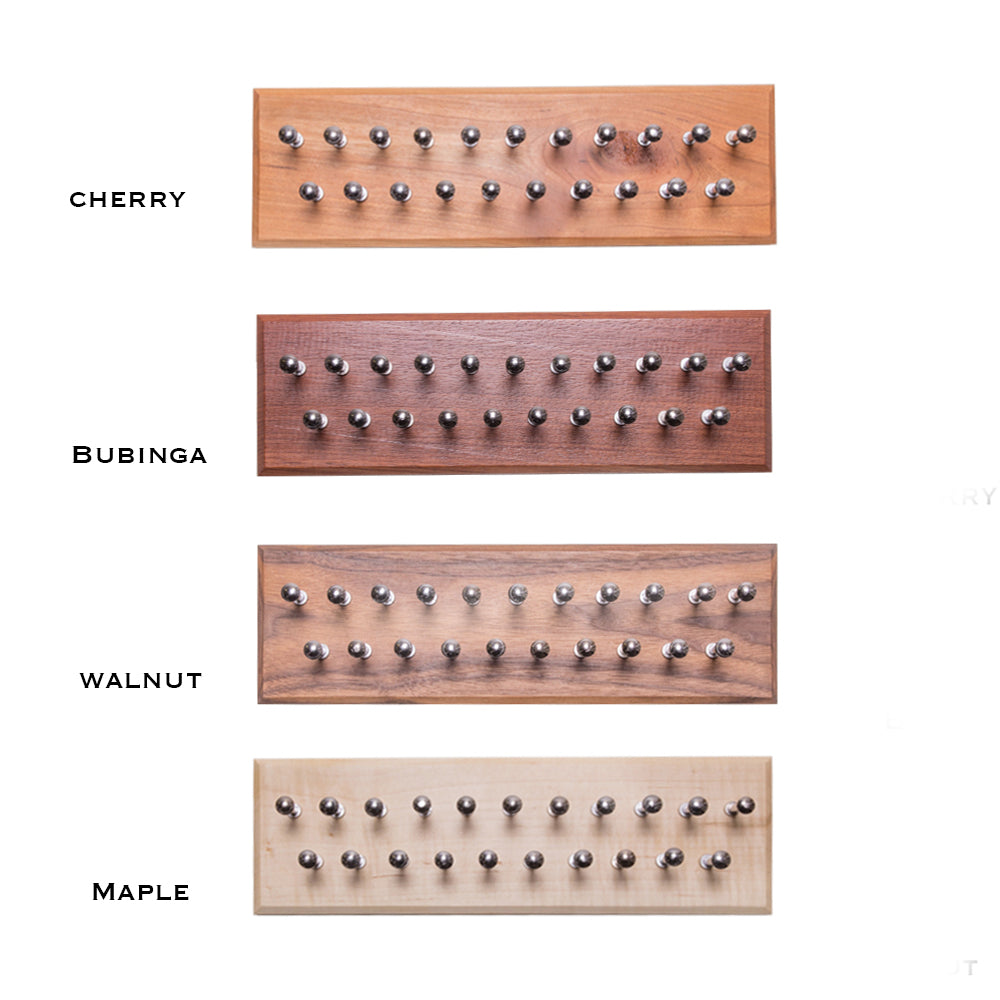 Custom-Made Hanger Project Medium Tie Rack | KirbyAllison.com