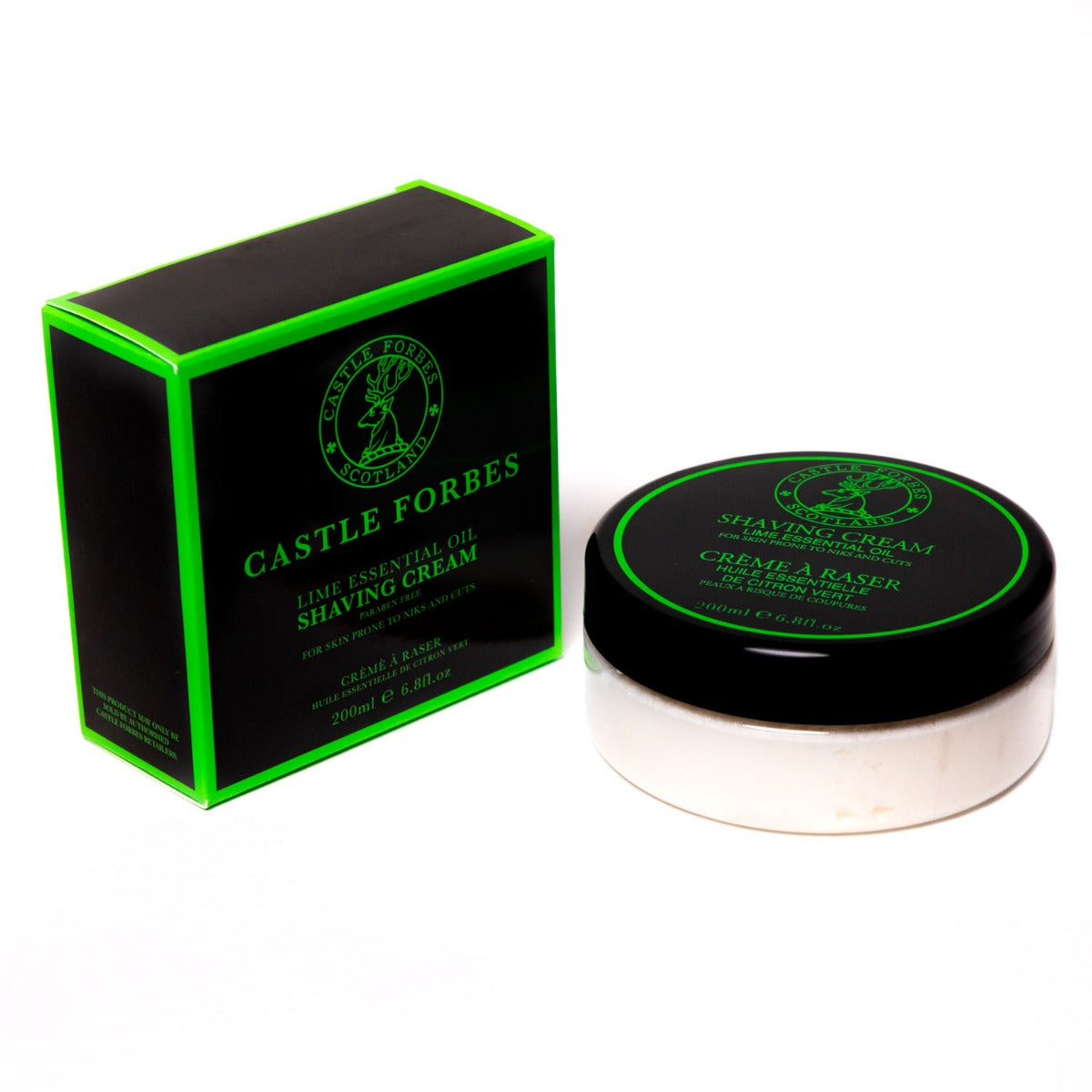 Castle Forbes Lime Essential Oil Shaving Cream | KirbyAllison.com