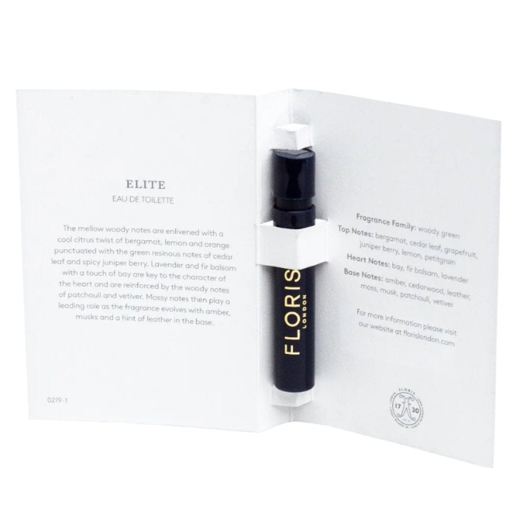 Floris Elite Sample Vials – KirbyAllison.com