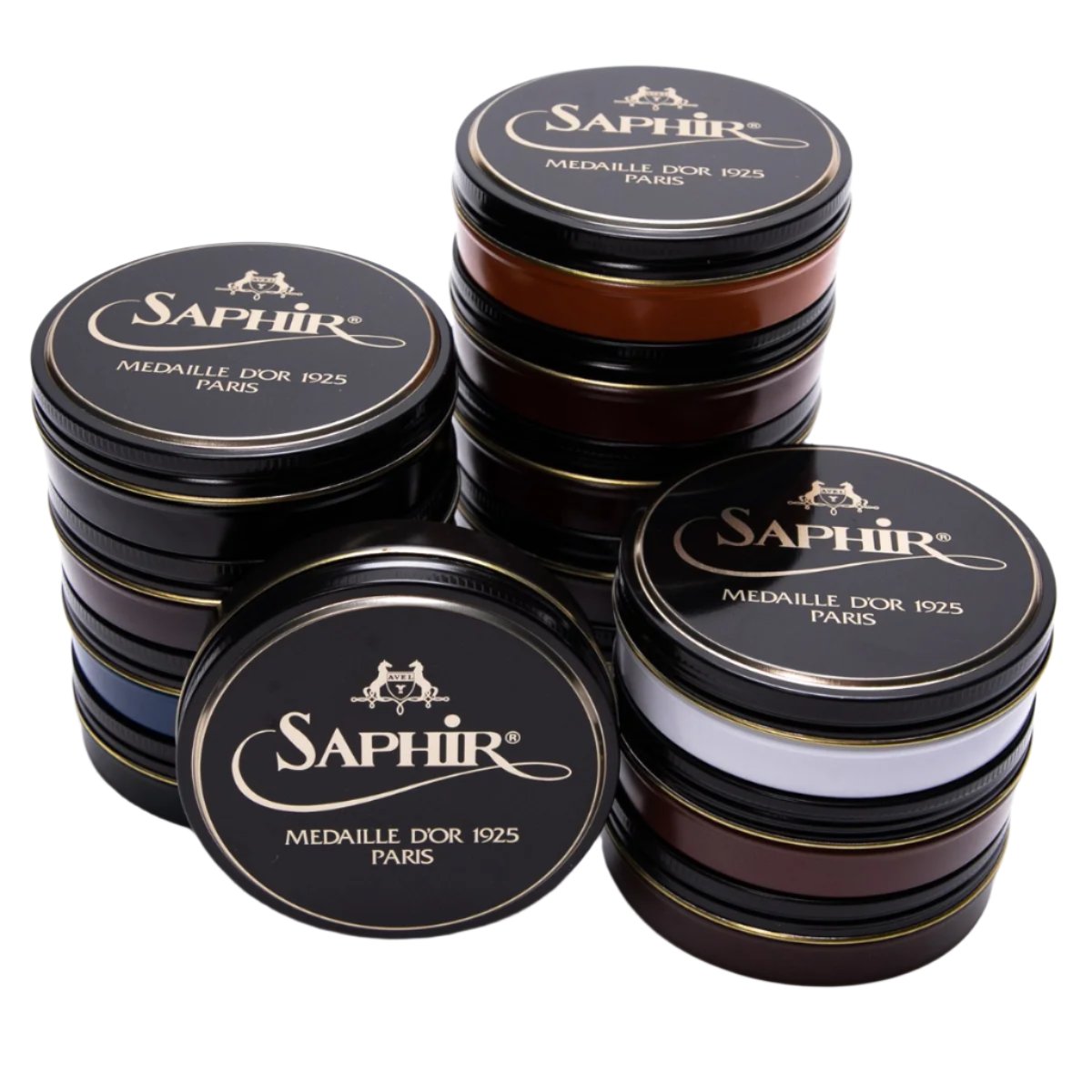 Saphir Pate de Luxe Wax Shoe Polish 50ml : Saphir Medaille D'OR ...