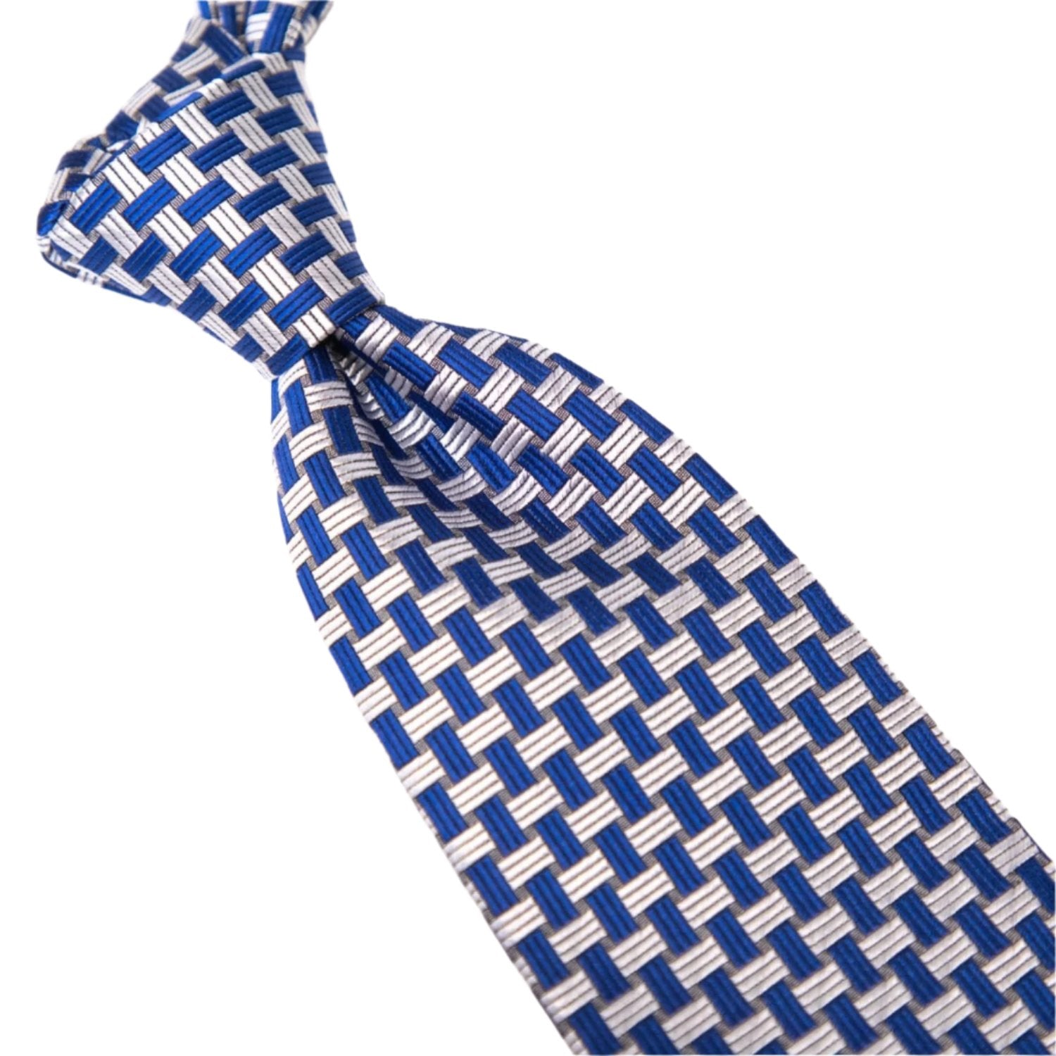 Sovereign Grade Basket Weave Silk Tie | KirbyAllison.com