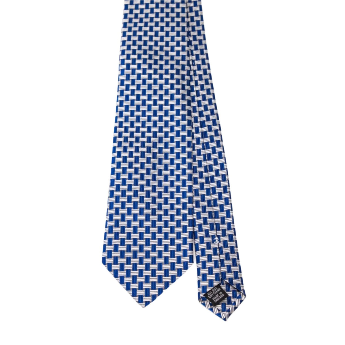 Sovereign Grade Basket Weave Silk Tie | KirbyAllison.com